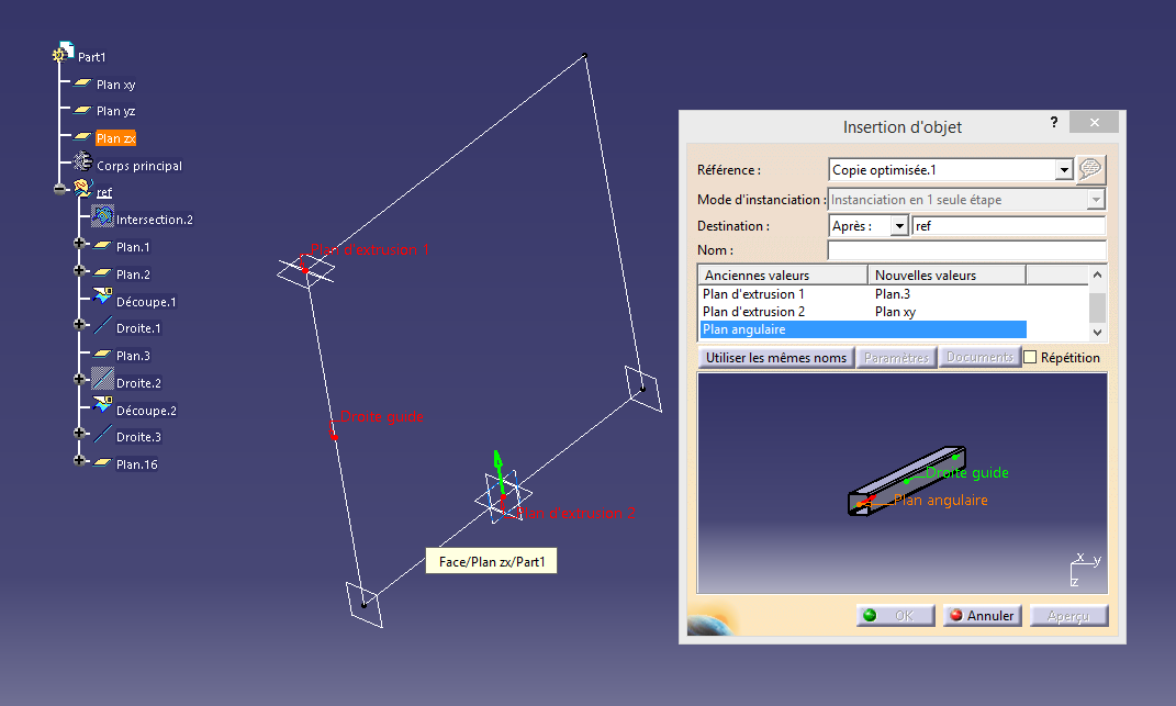 Catia – Part : Utiliser les Copies Optimisées (PowerCopie) – CAO 3D-PRO