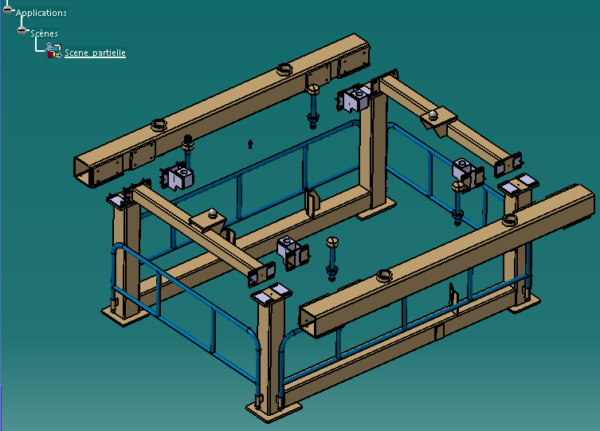 Catia – Mise en plan : Scènes et mise en plan – CAO 3D-PRO